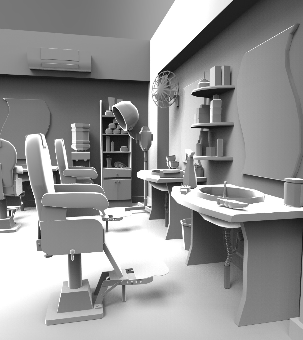 Karachi Underground - Hair Saloon - KU::3000