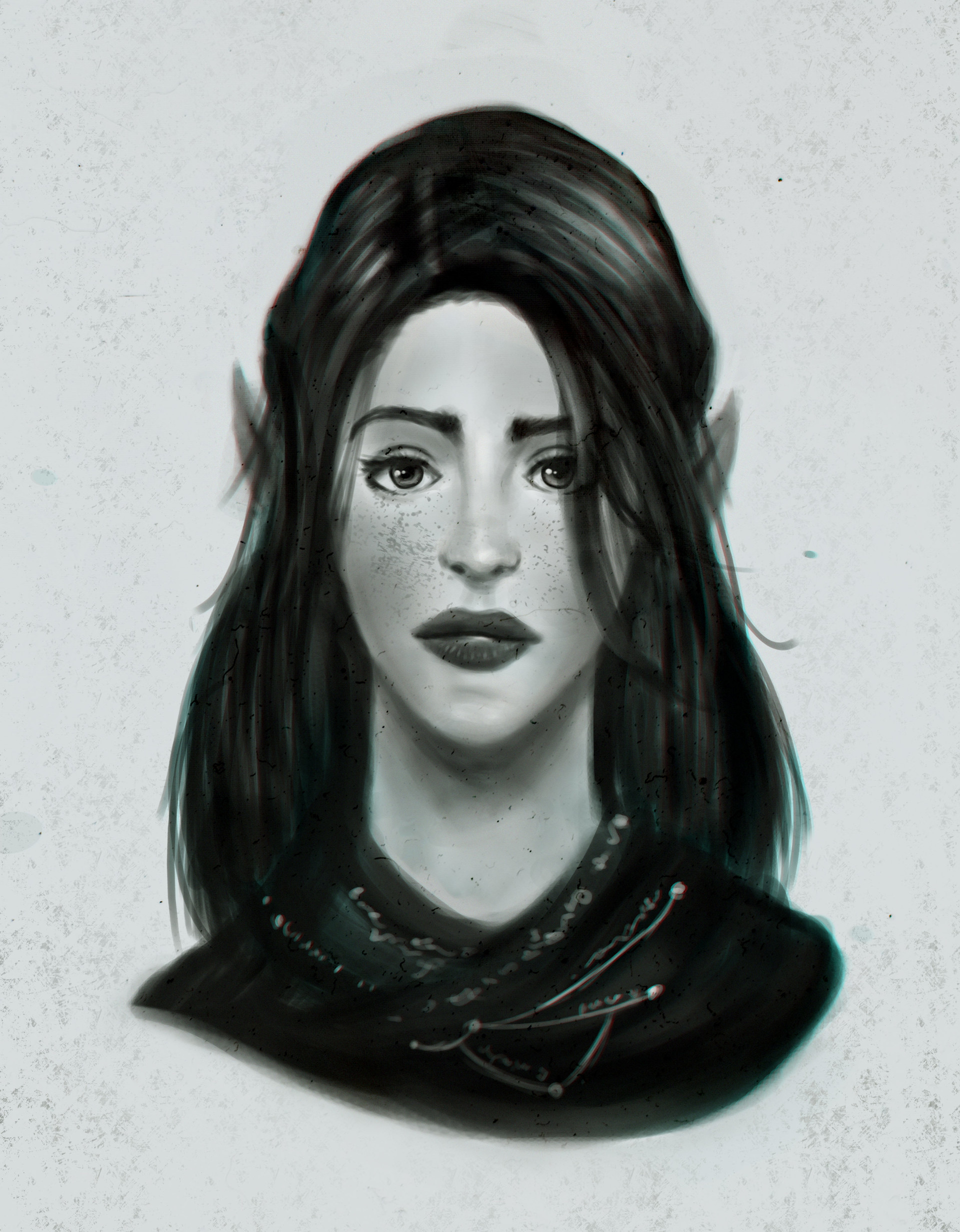 ArtStation - Elf Girl Portrait