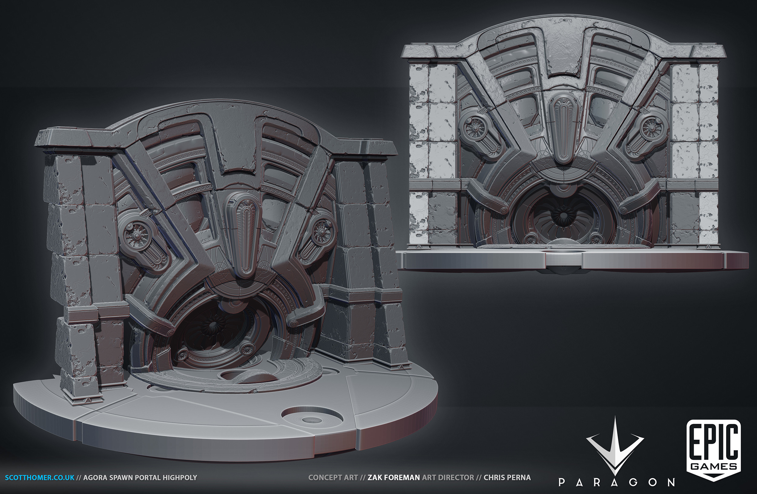 Scott Homer - Paragon Hard Surface Environment Assets
