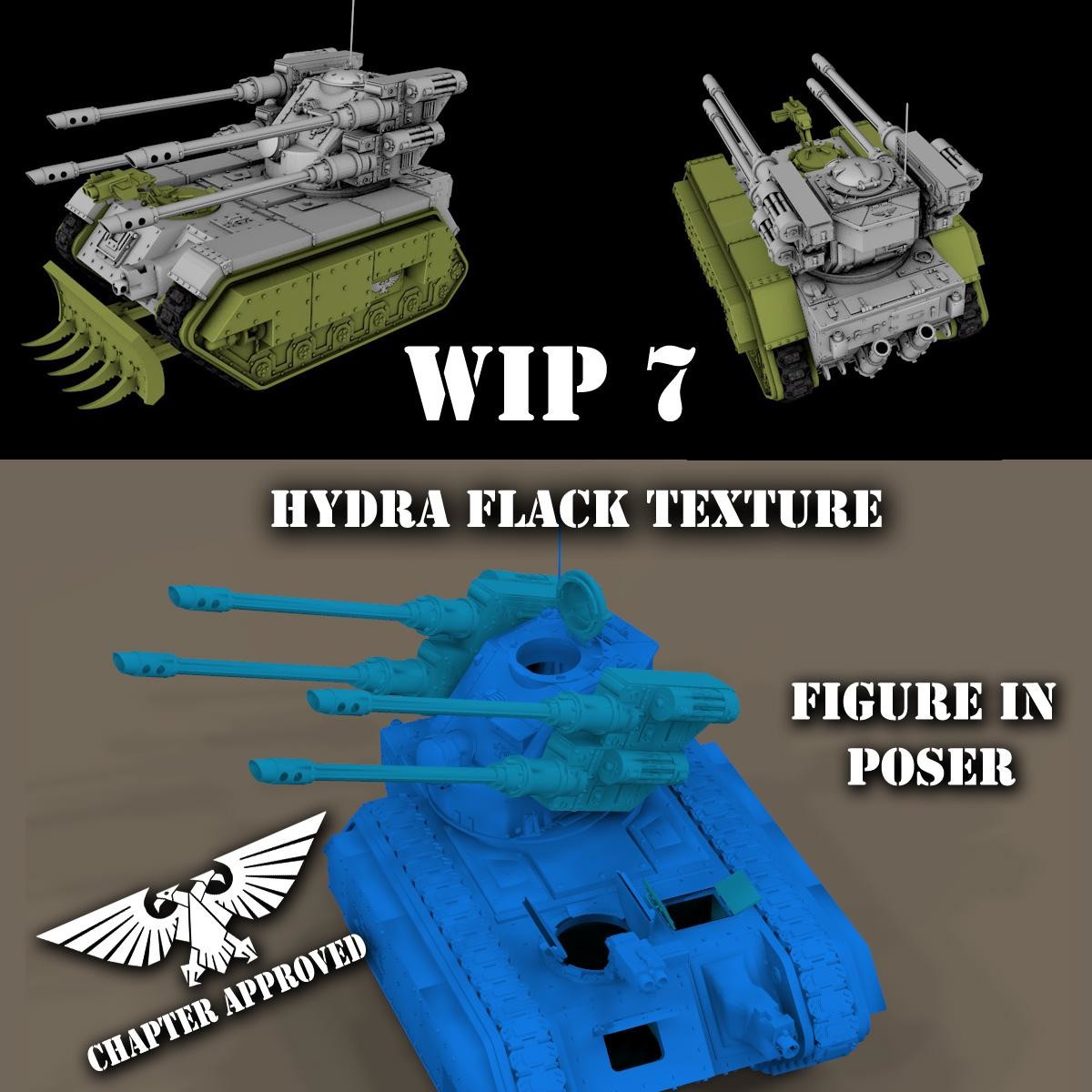 Olivier Blanchard - hydra flack tank imperial guard termined