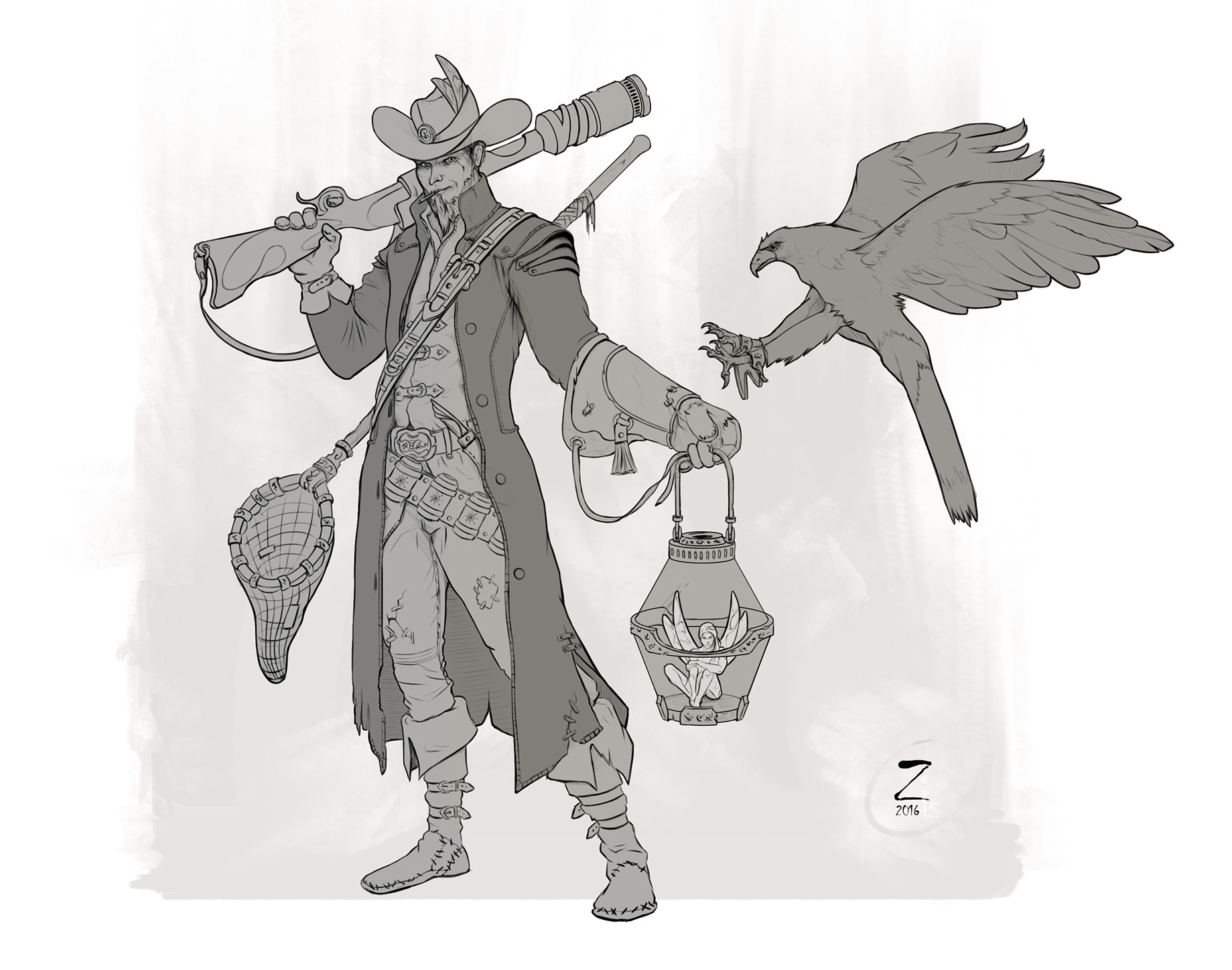 ArtStation - Fairy Hunter