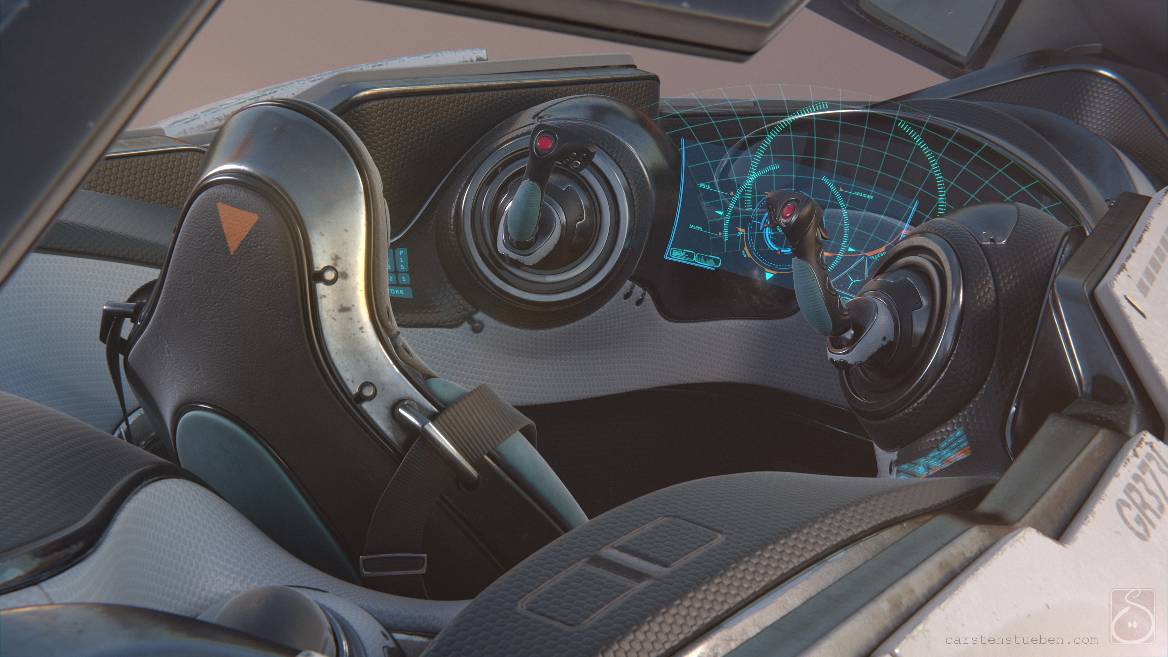 Carsten Stueben - 3D Artist, Designer - Mantis 42 - a closer look