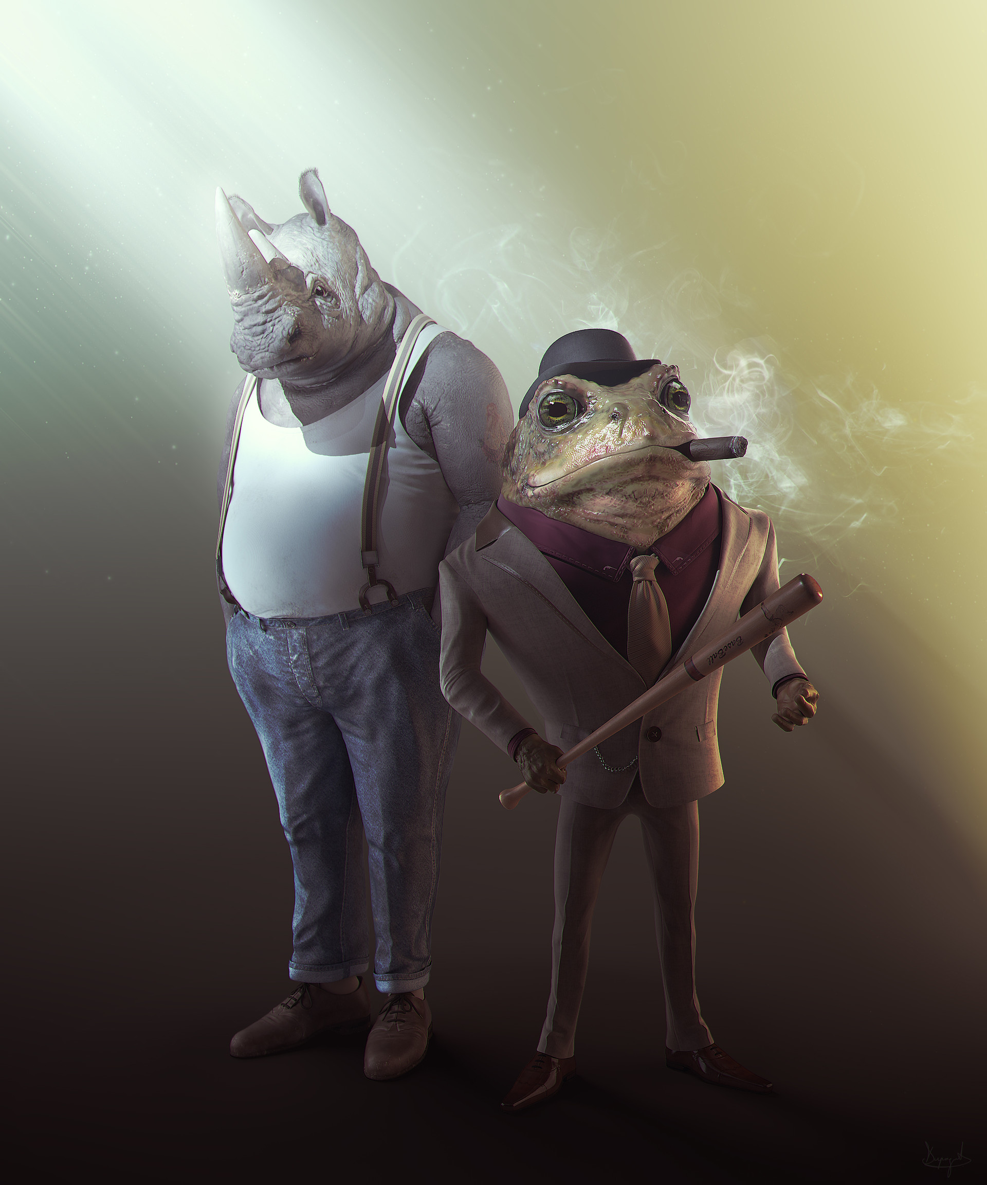 ArtStation - Toad Rhino