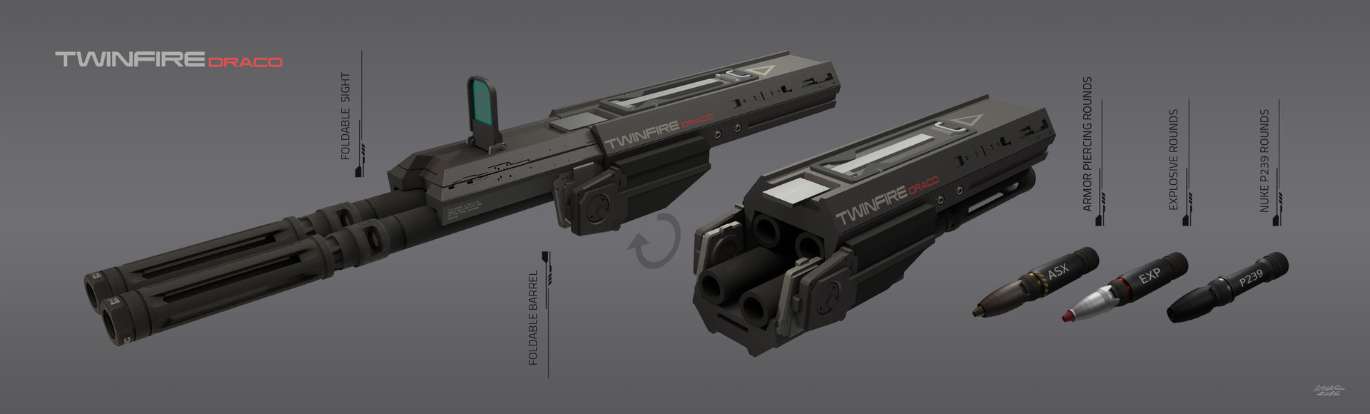 Adrian Marc - Cyberpunk prosthetic arms