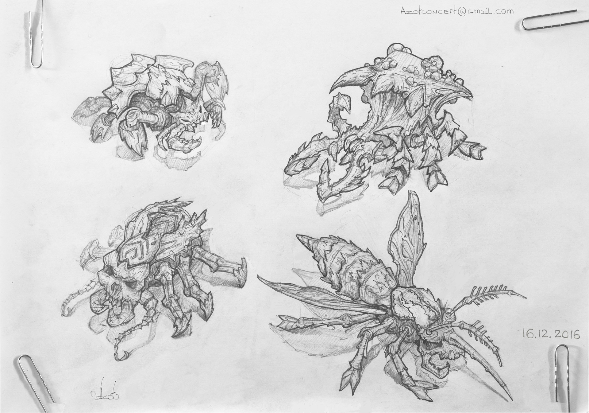 ArtStation - Creature sketches #2