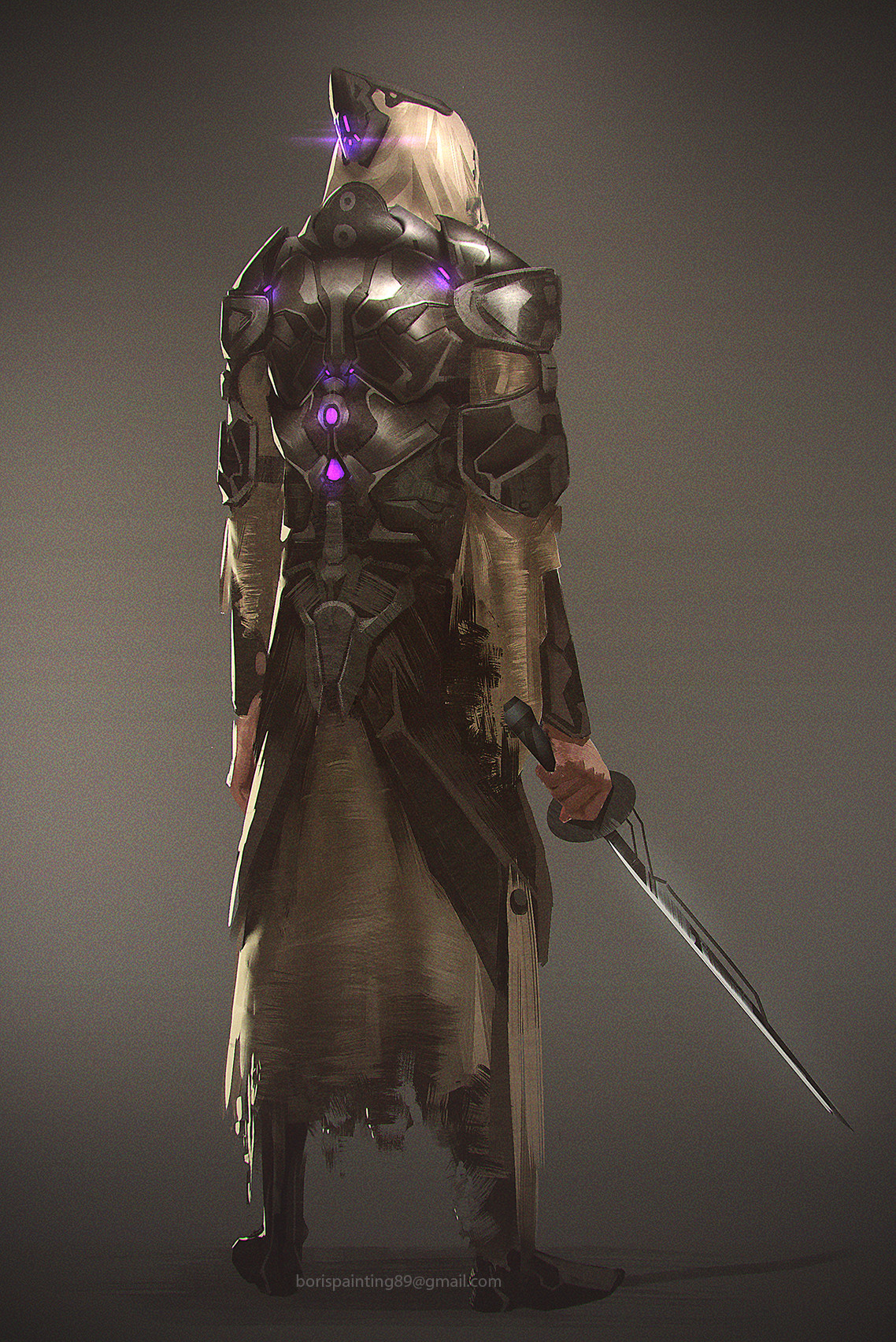 ArtStation - Sci Fi Assassin, Boris Nikolic