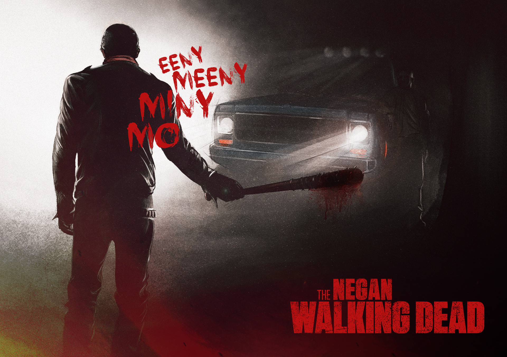 ArtStation - negan - the walking dead