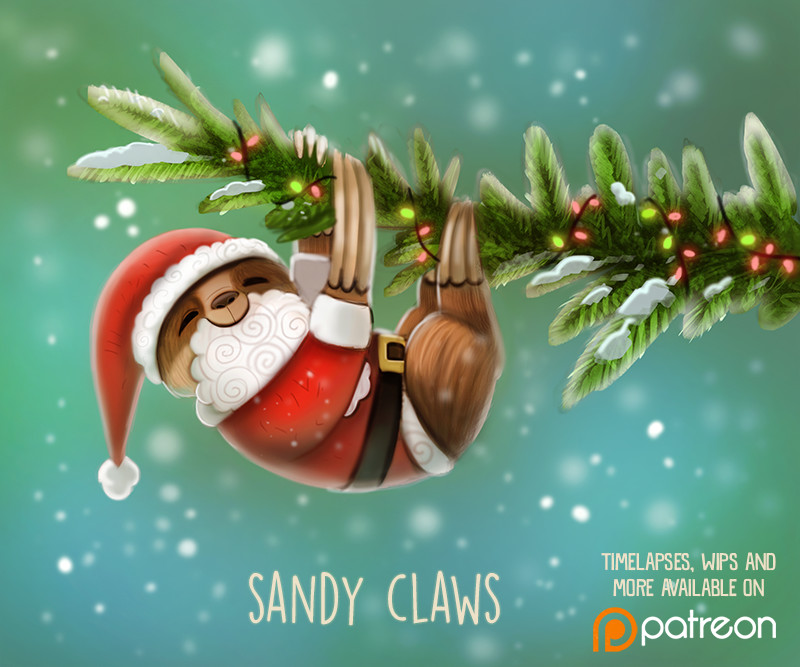 ArtStation - Daily Paint 1488. Sandy Claws
