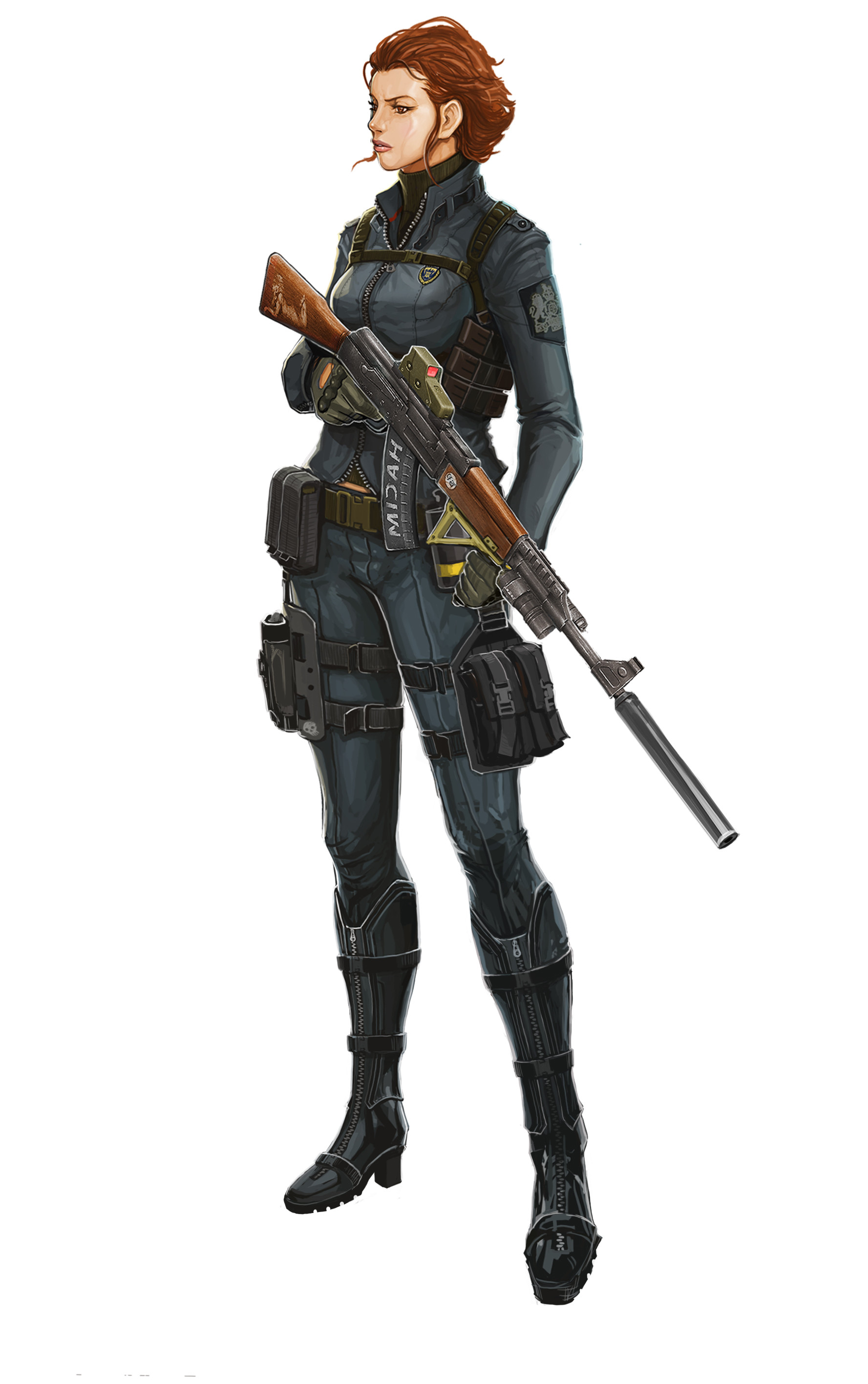 ArtStation - black widow style PB