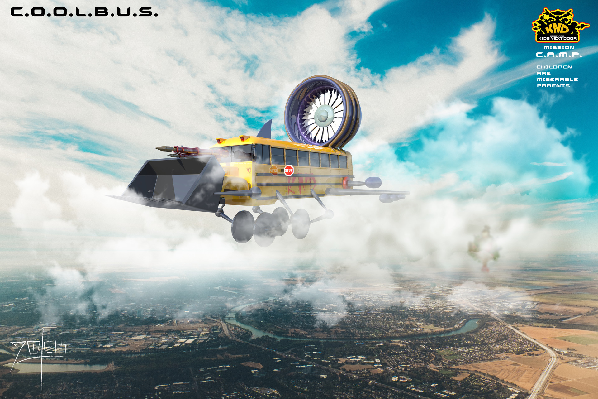 ArtStation - C.O.O.L.B.U.S.