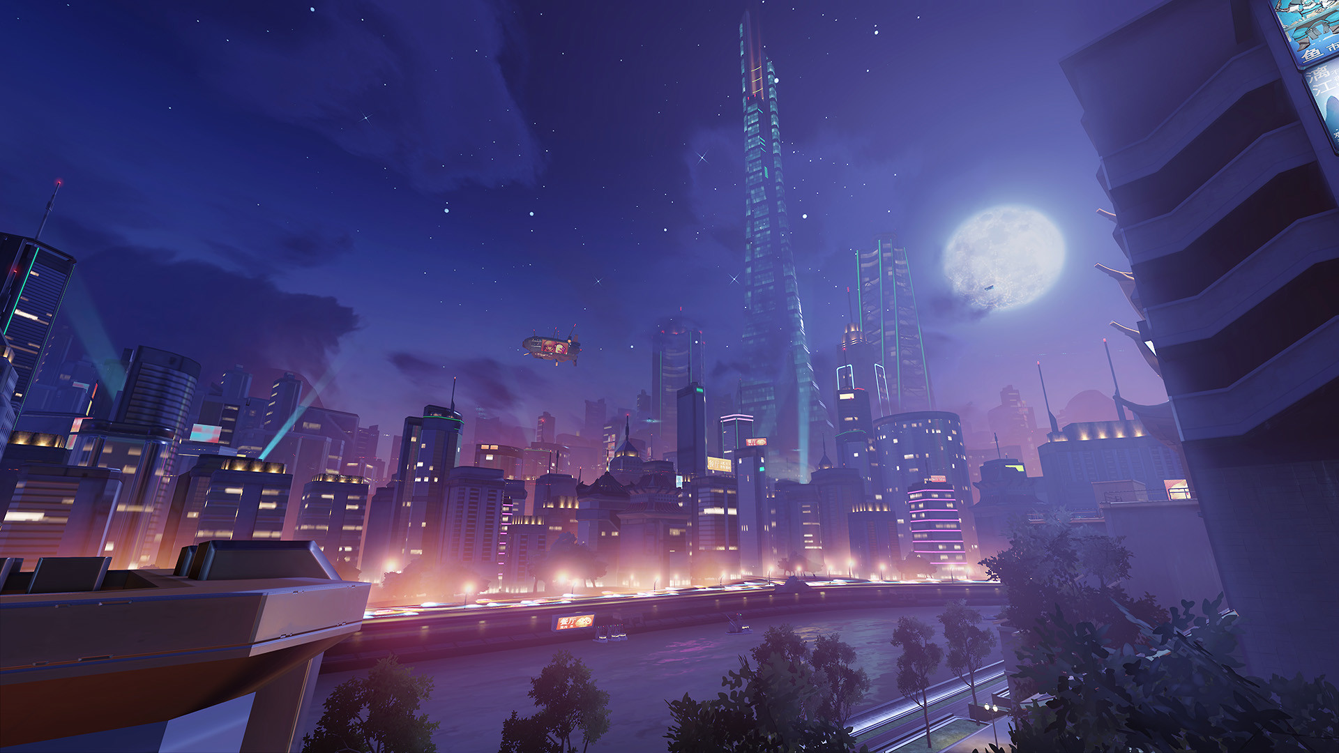 ArtStation - Overwatch - Lijiang Tower, Thiago Klafke