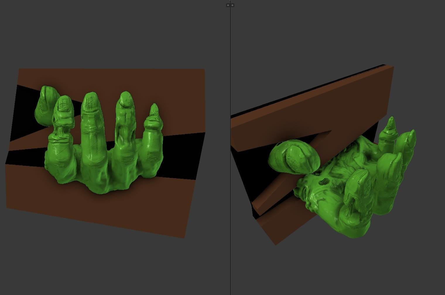 ArtStation - Zombie Hand