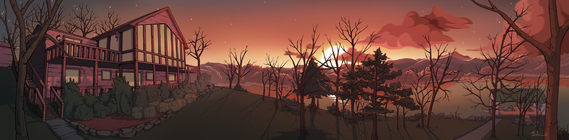 ArtStation - Lakehouse