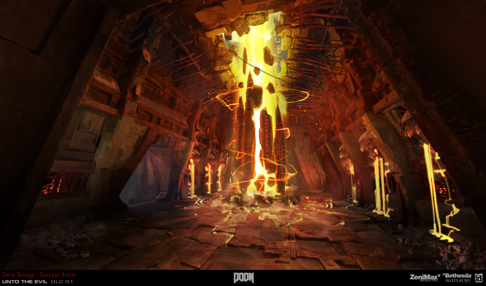 ArtStation - Doom DLC Concept and Previs