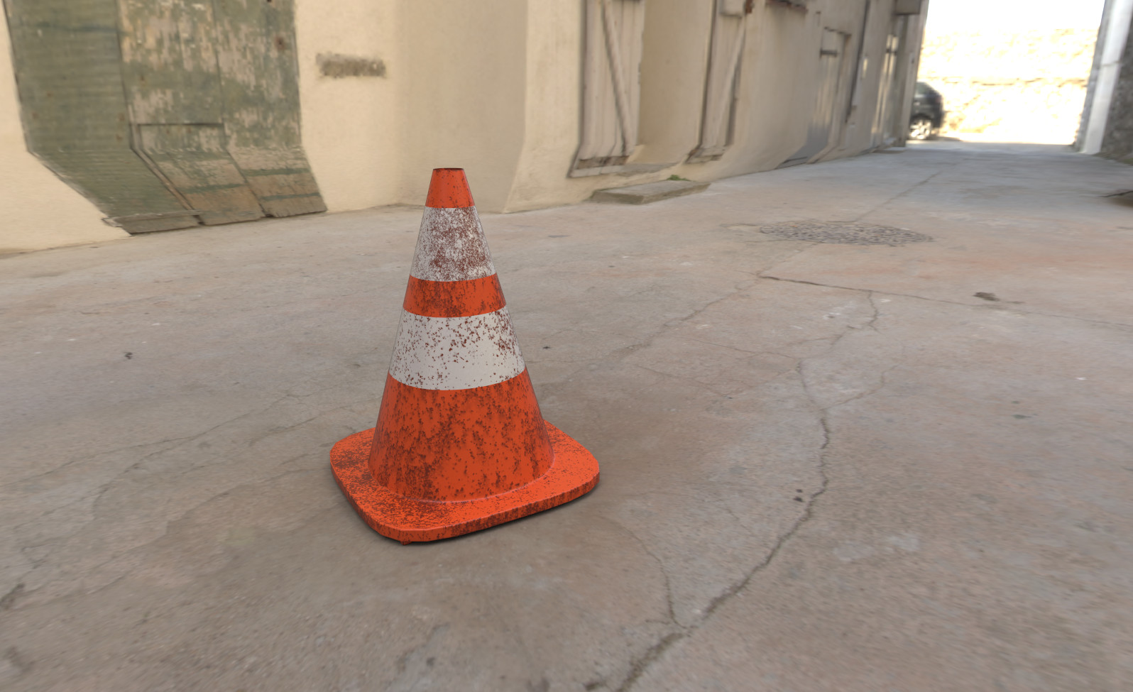 ArtStation - Free Street Cone.