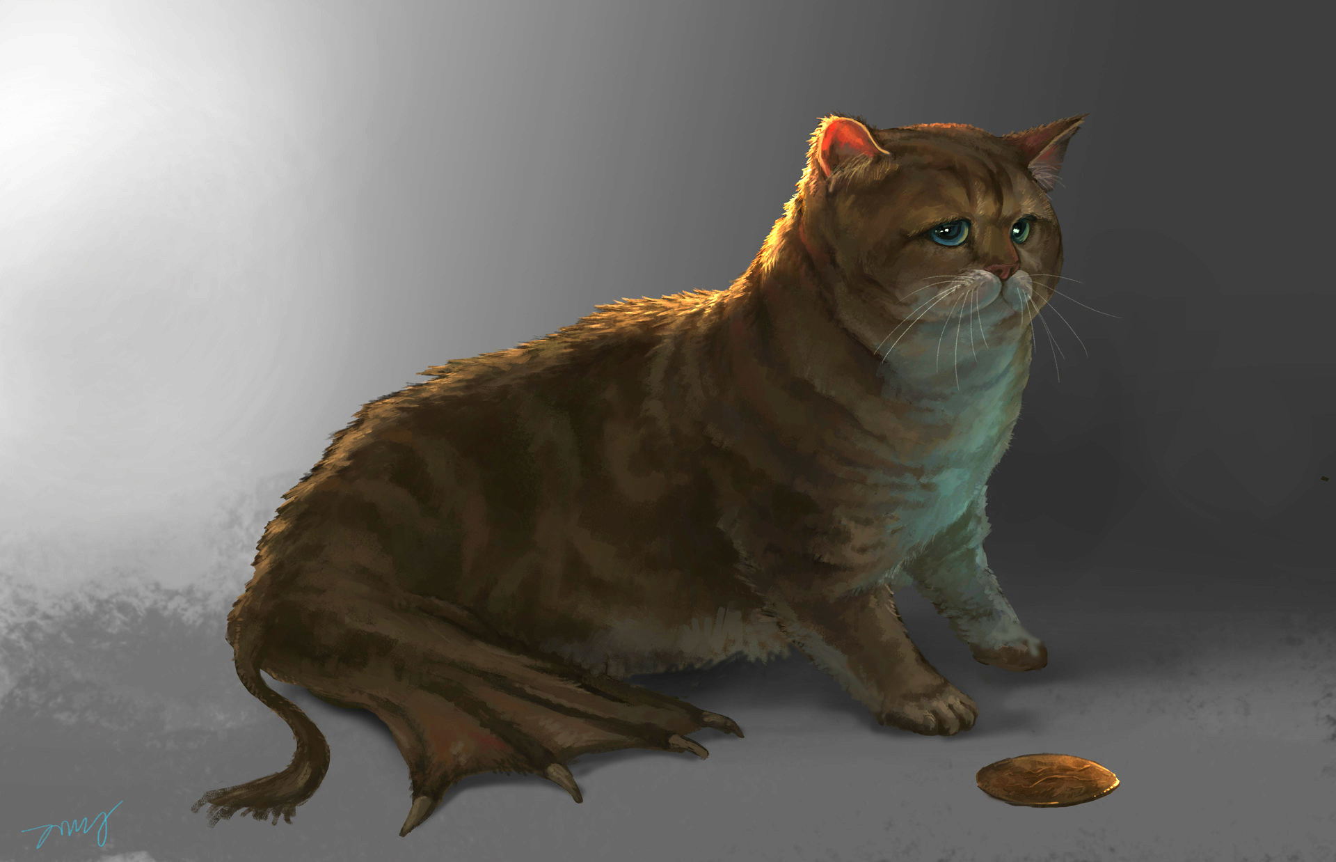 ArtStation - sea cat