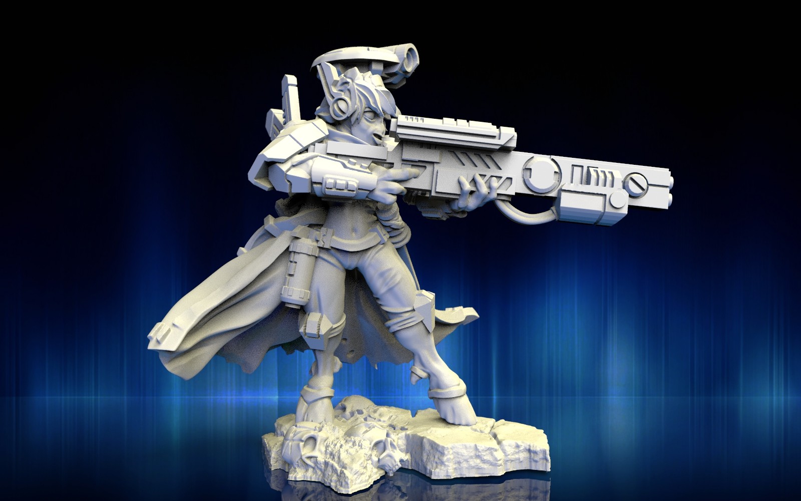 ArtStation - Tau Elite Pathfinder