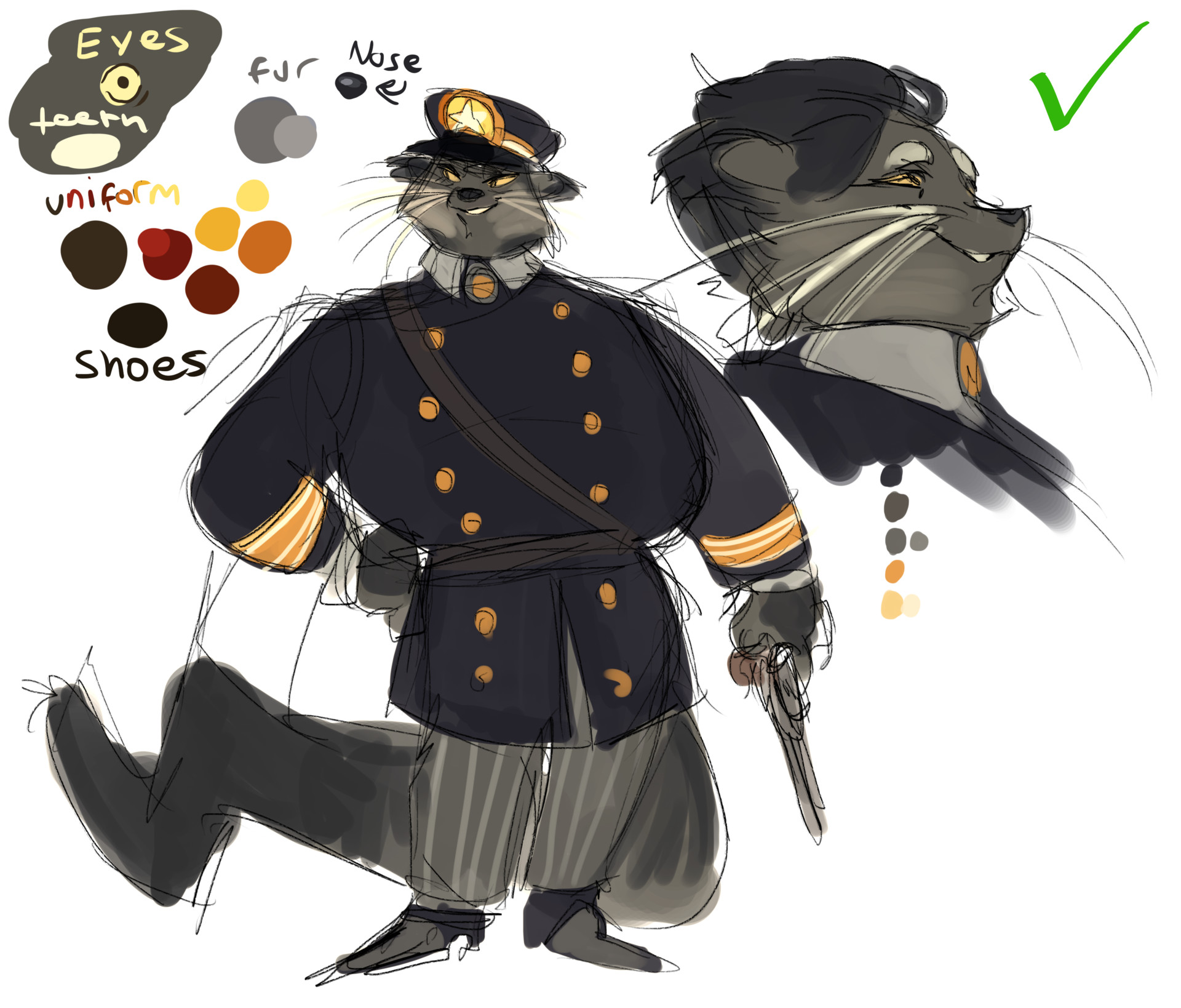 Caterina P Droguett - Character design 2