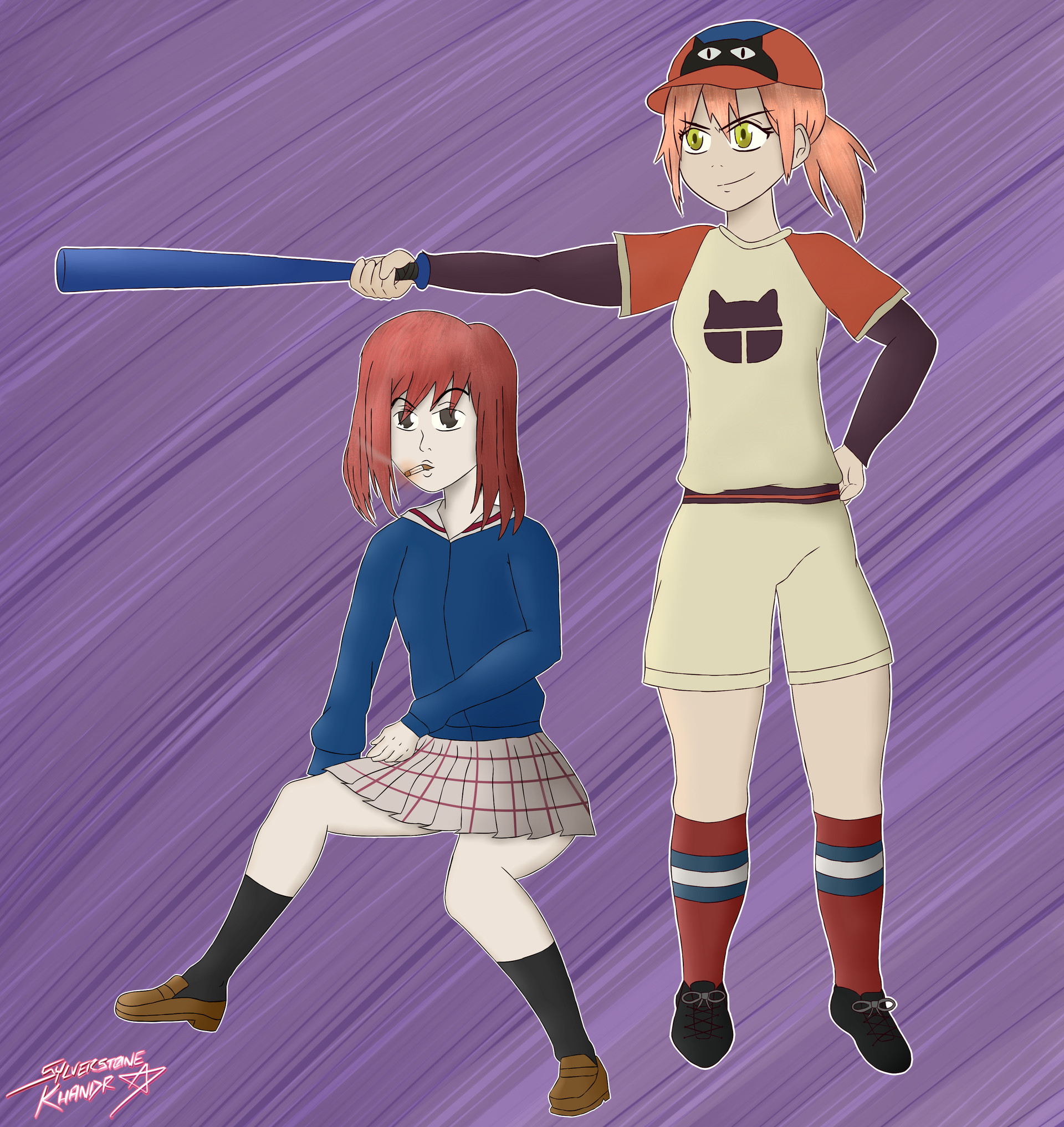 ArtStation - Haruko and Mamimi