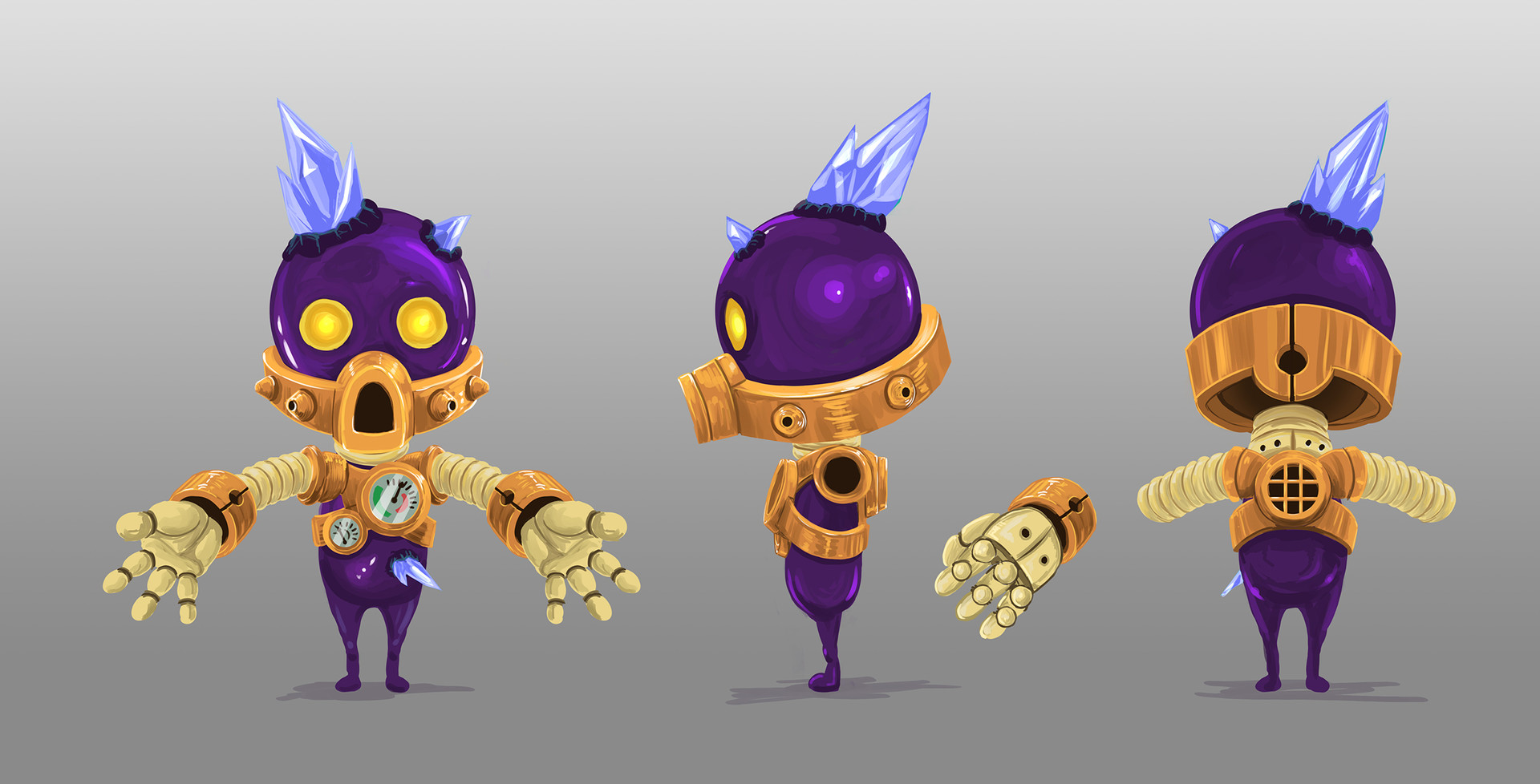 ArtStation - Character design for video game