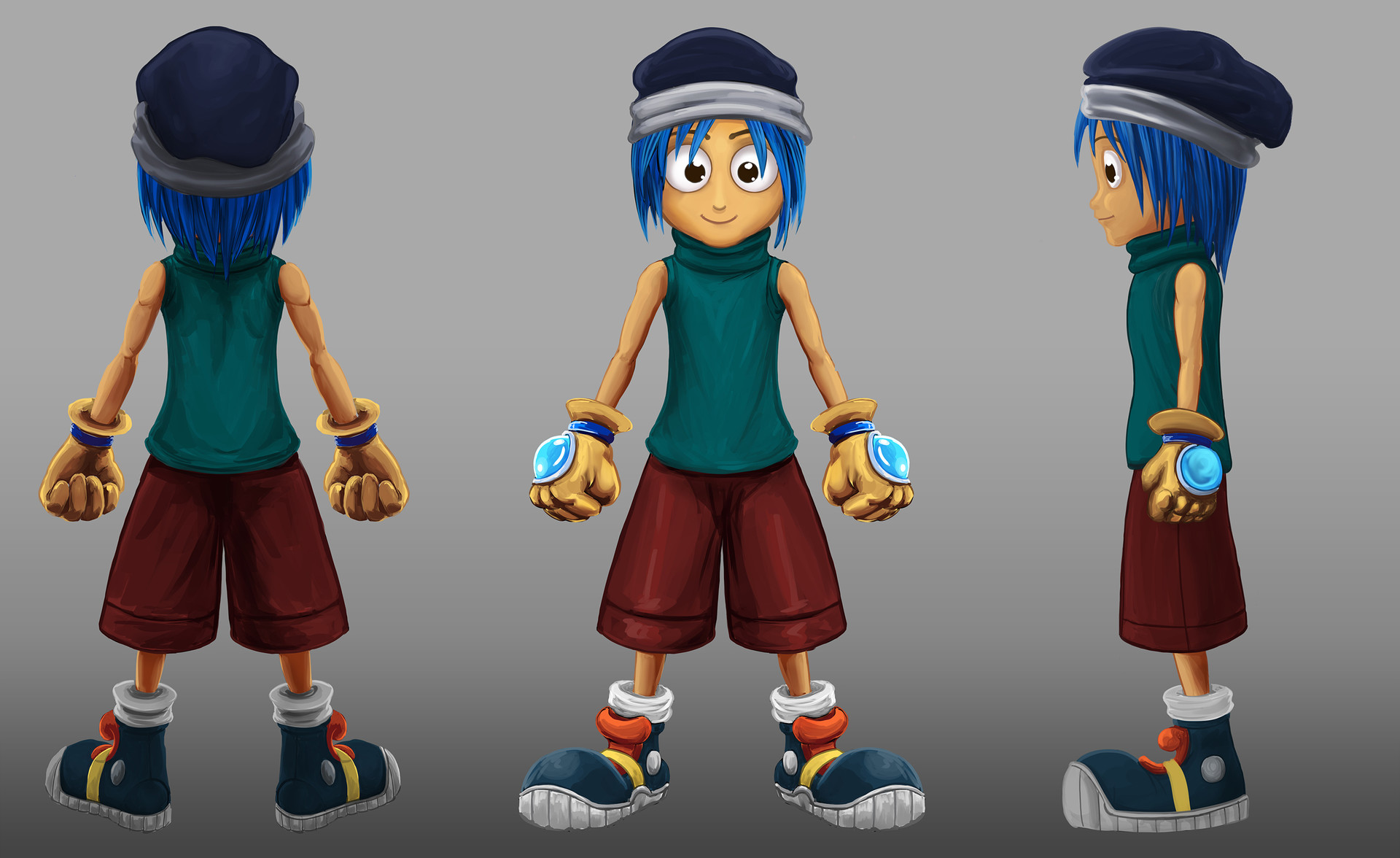 ArtStation - Character design for video game