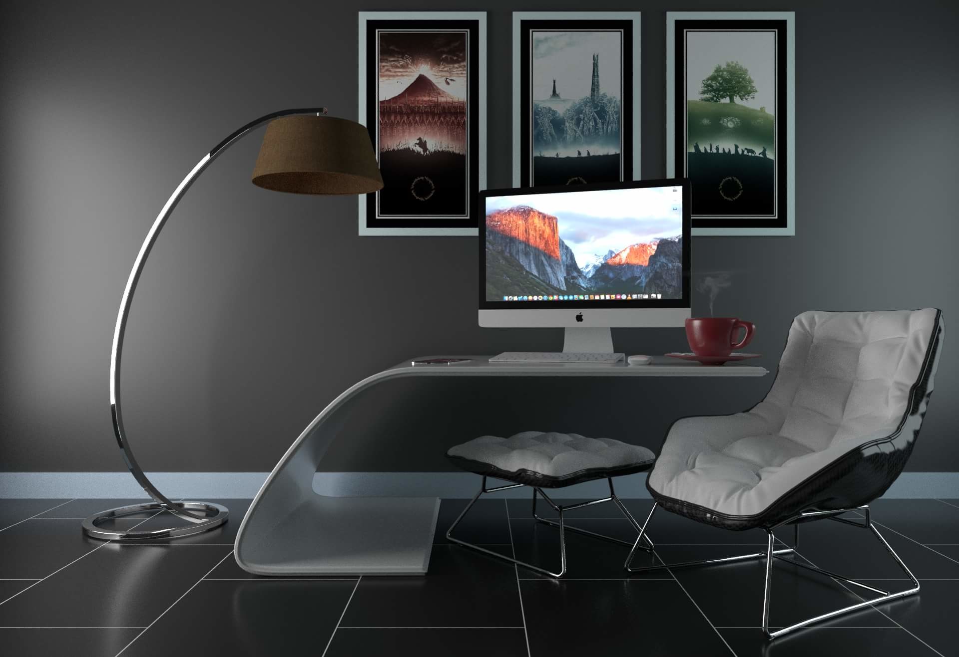 ArtStation - modern Office