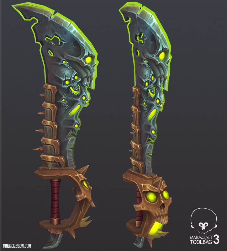 ArtStation - Skull Cutlass