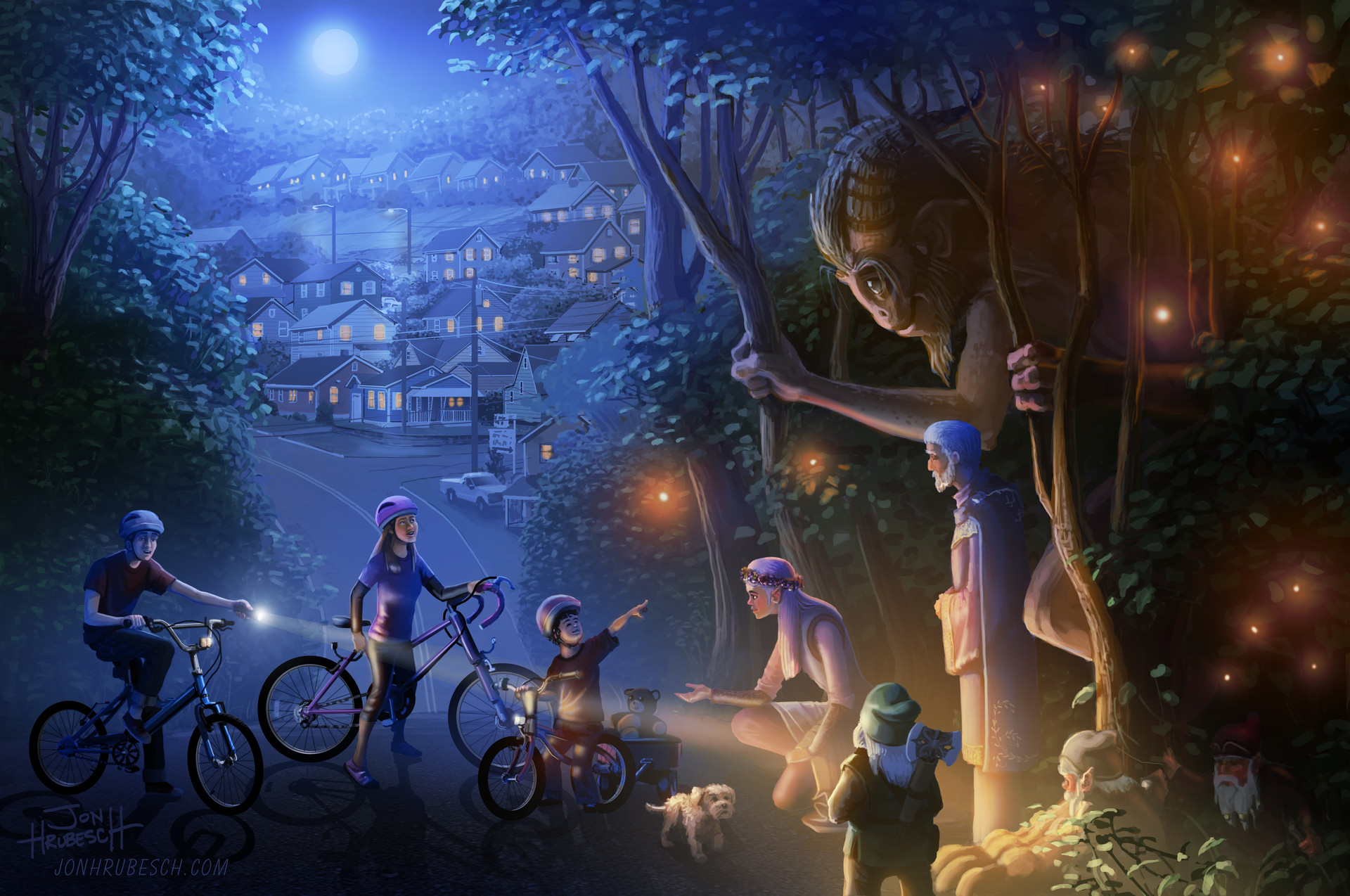 ArtStation - Moonlight Adventure