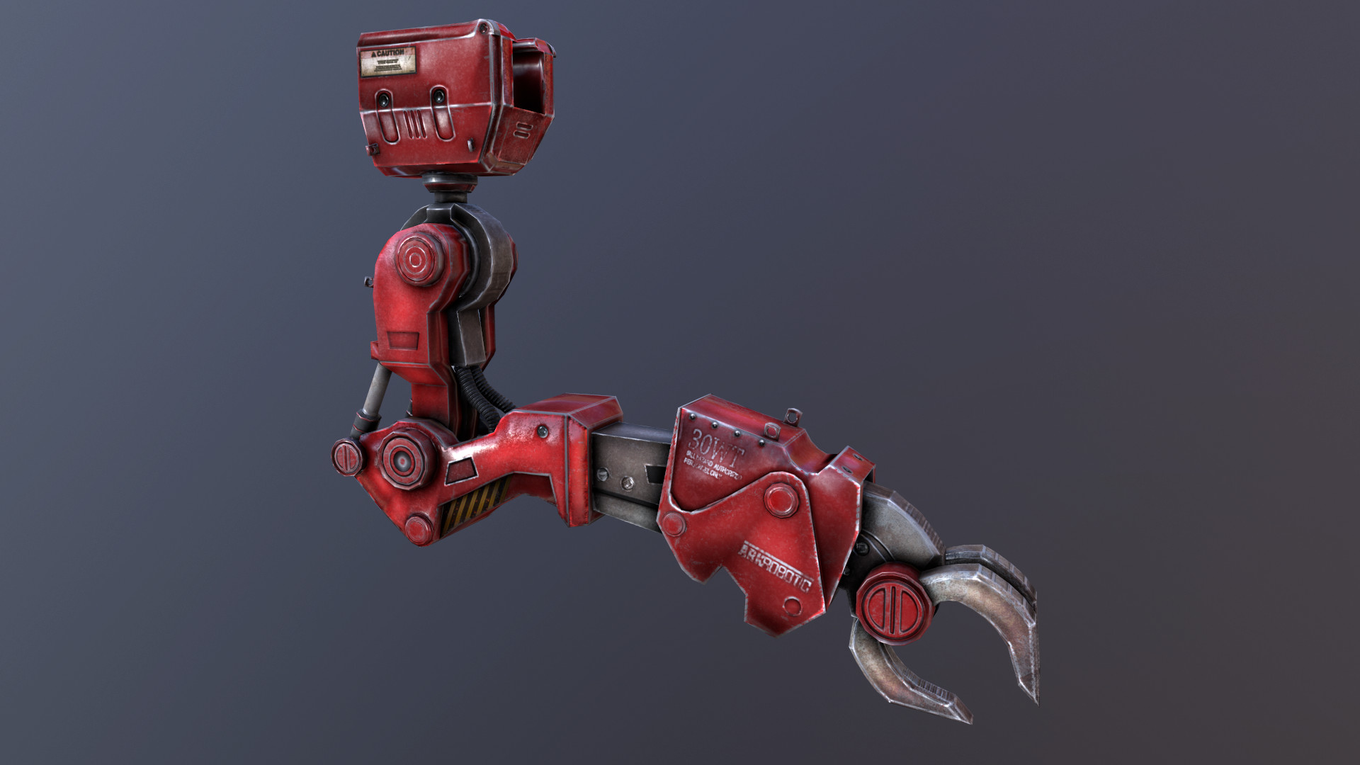 ArtStation - Robotic_Arm