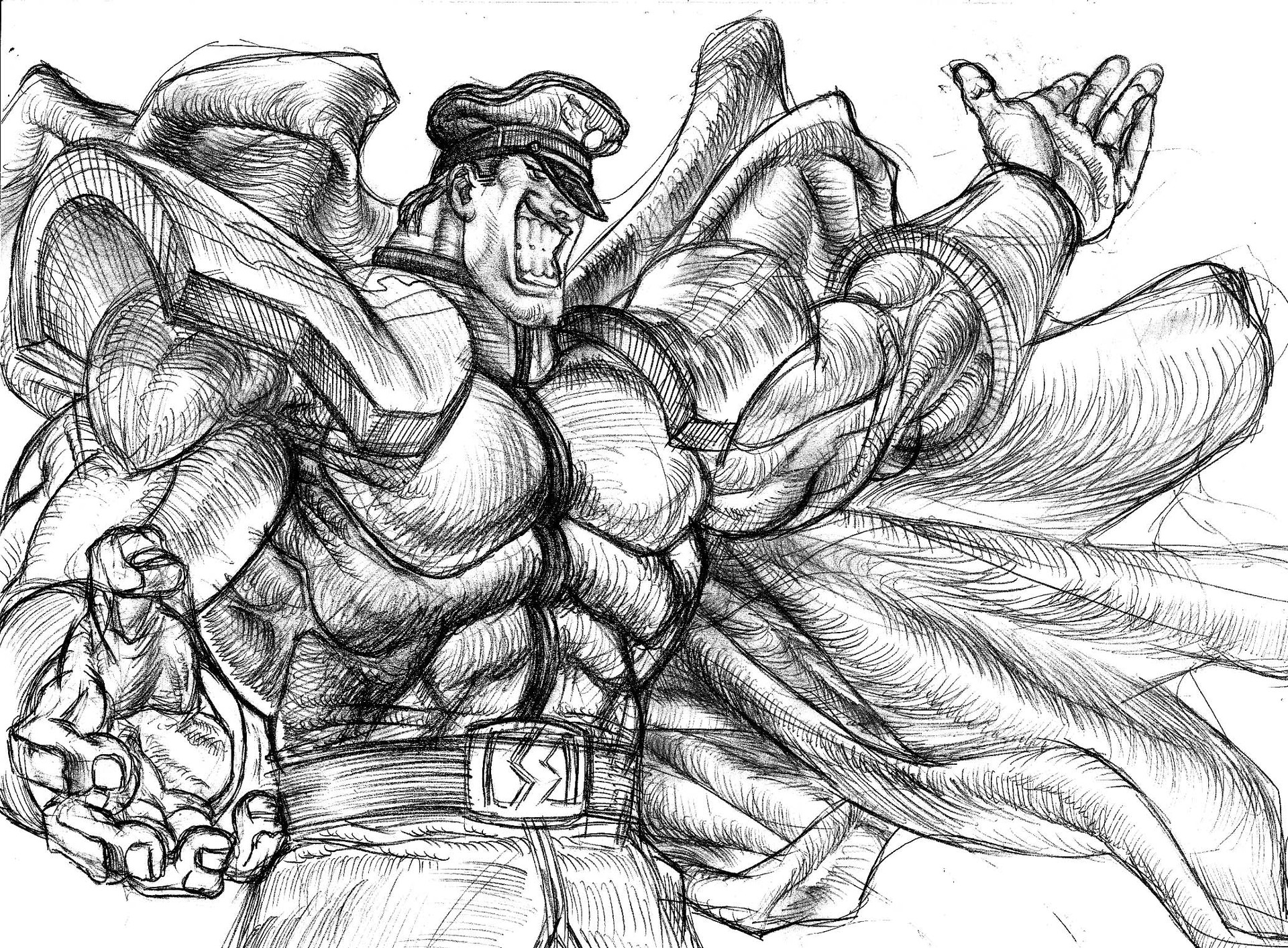 ArtStation - M.Bison Fan Art