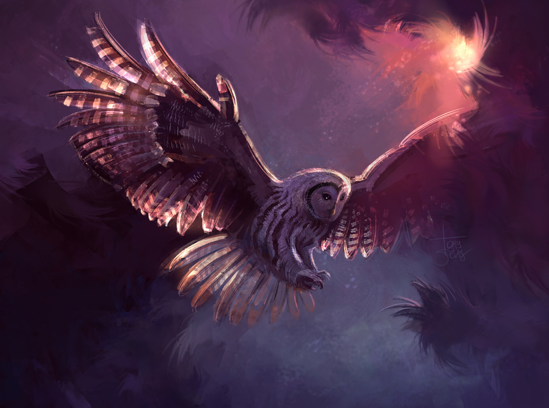 ArtStation - Strix Owl