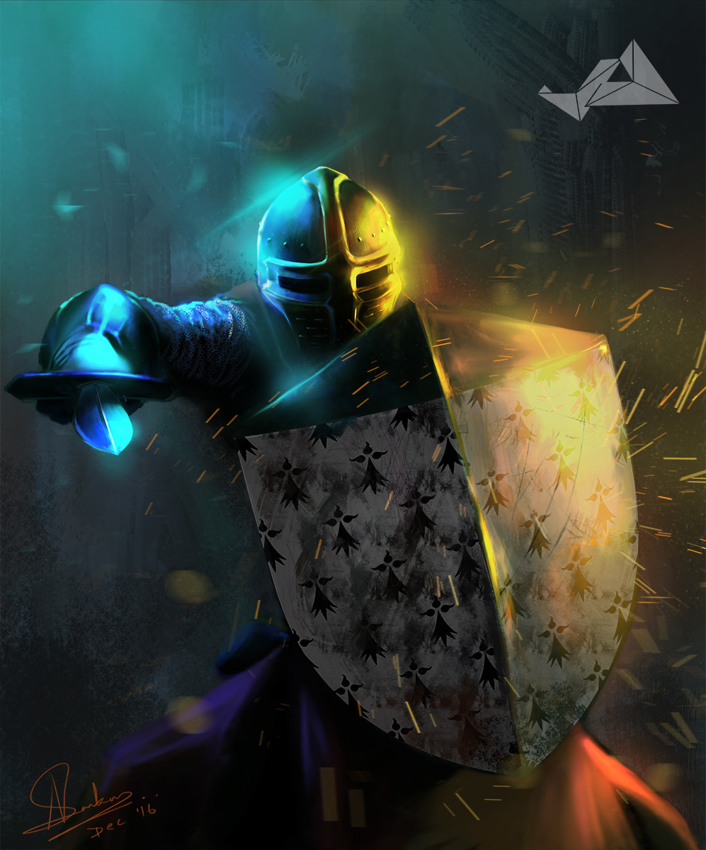ArtStation - Fearless Knight