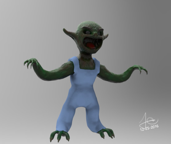 ArtStation - Generic Goblin.