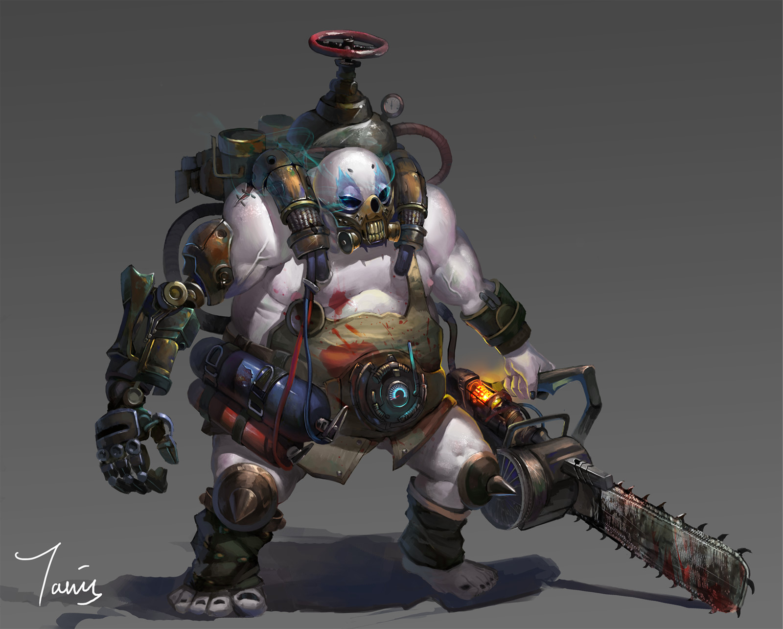 阿坦 - Steampunk Butcher