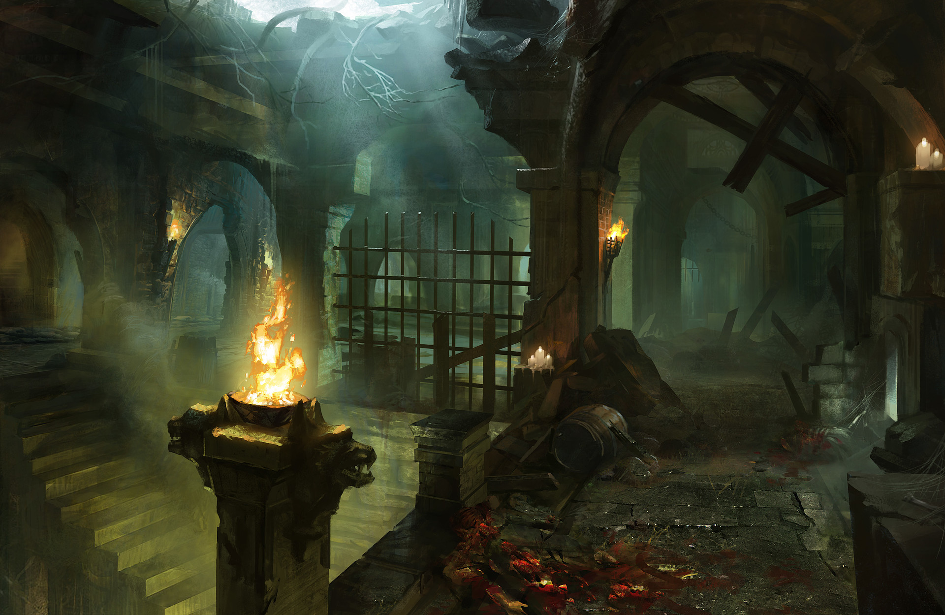 ArtStation - The werewolf tower