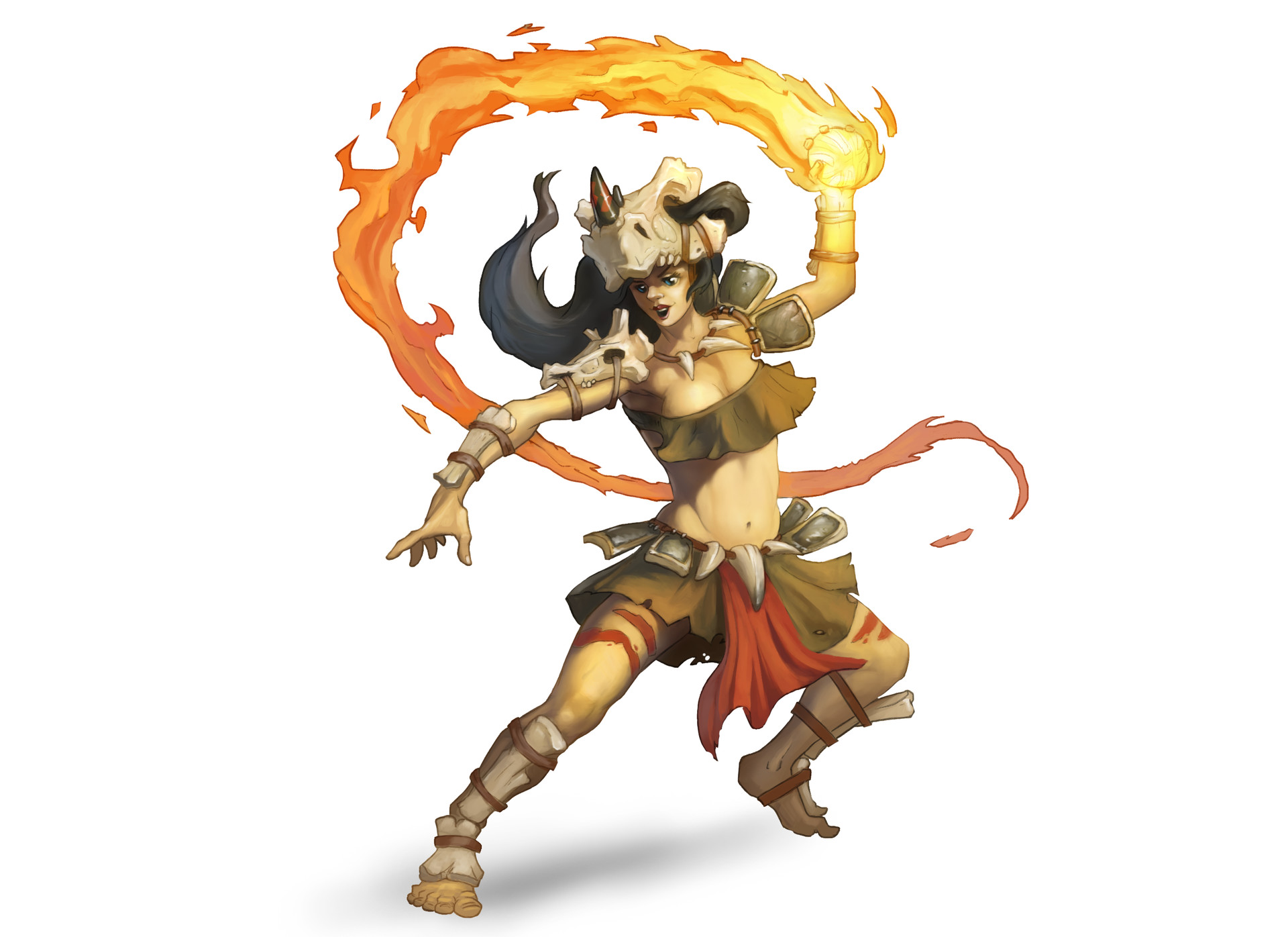 ArtStation - Bone Warrior Female