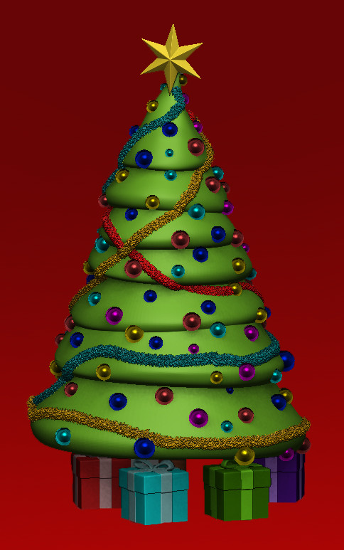 ArtStation - Christmas Tree