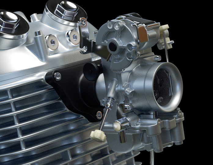 David Ullmann - WIP Honda 650 ccm RFVC engine + carburator