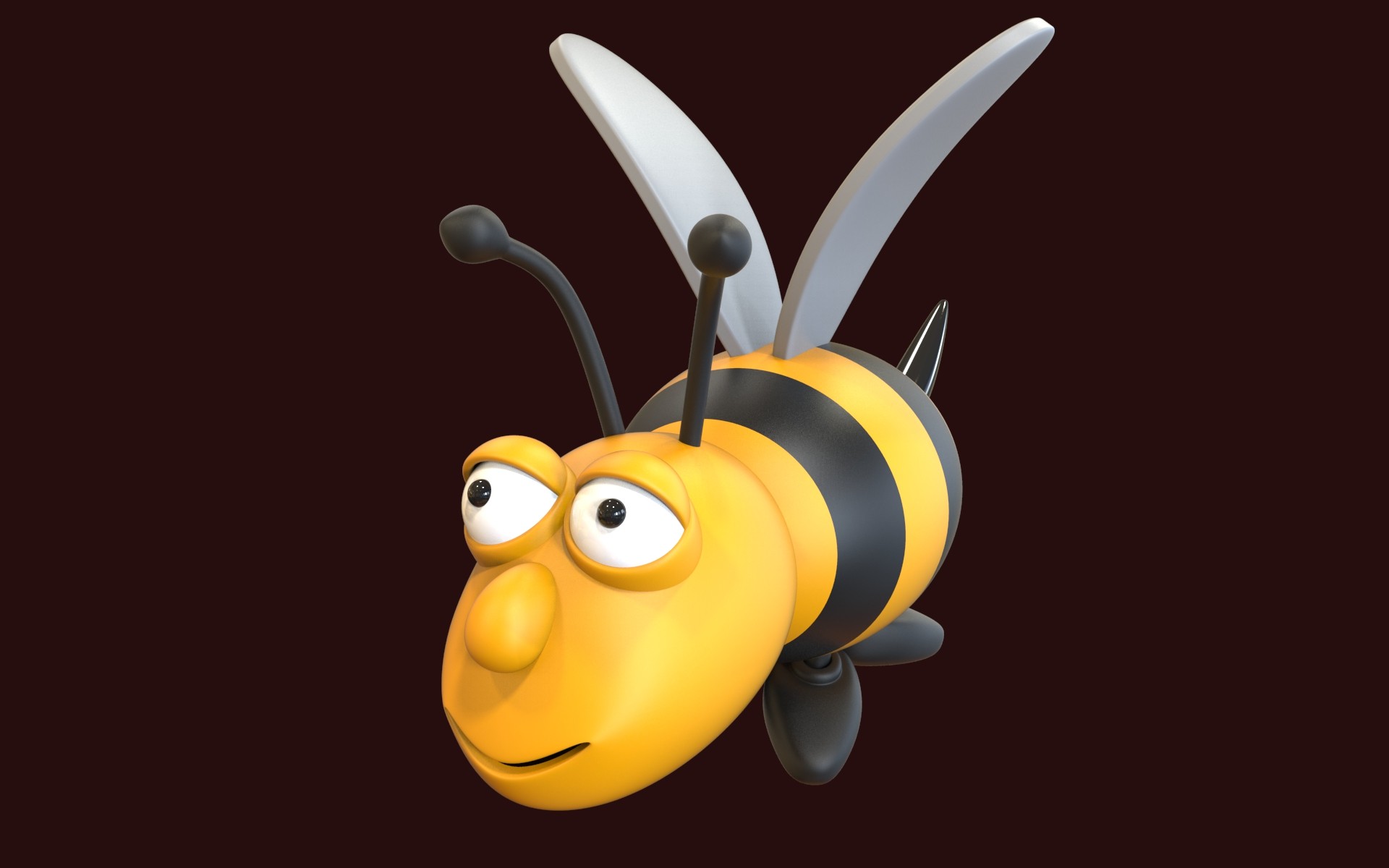 ArtStation - cartoon bee