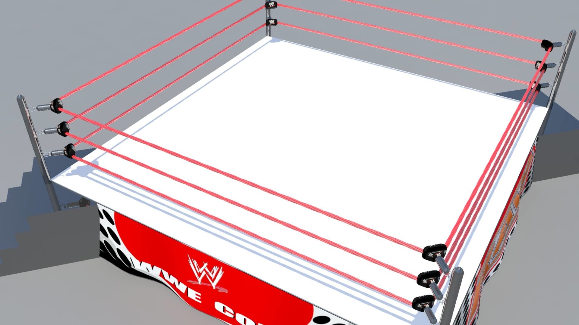 ArtStation - wwe ring