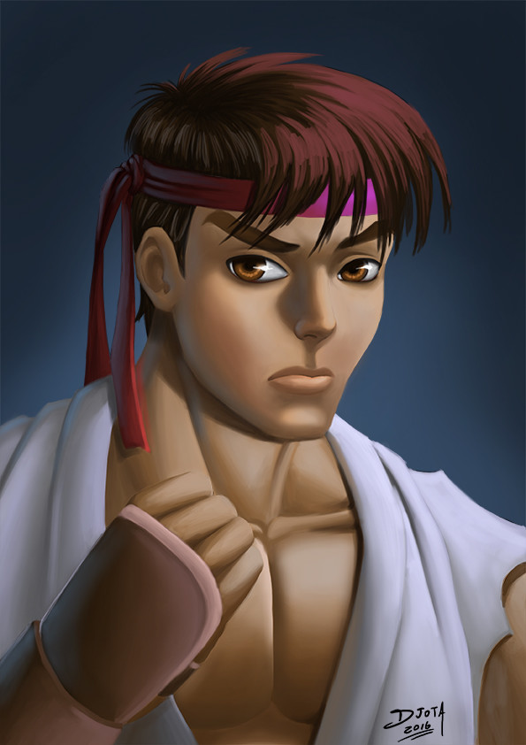 ArtStation - Ryu Street fighter 2 world warrior