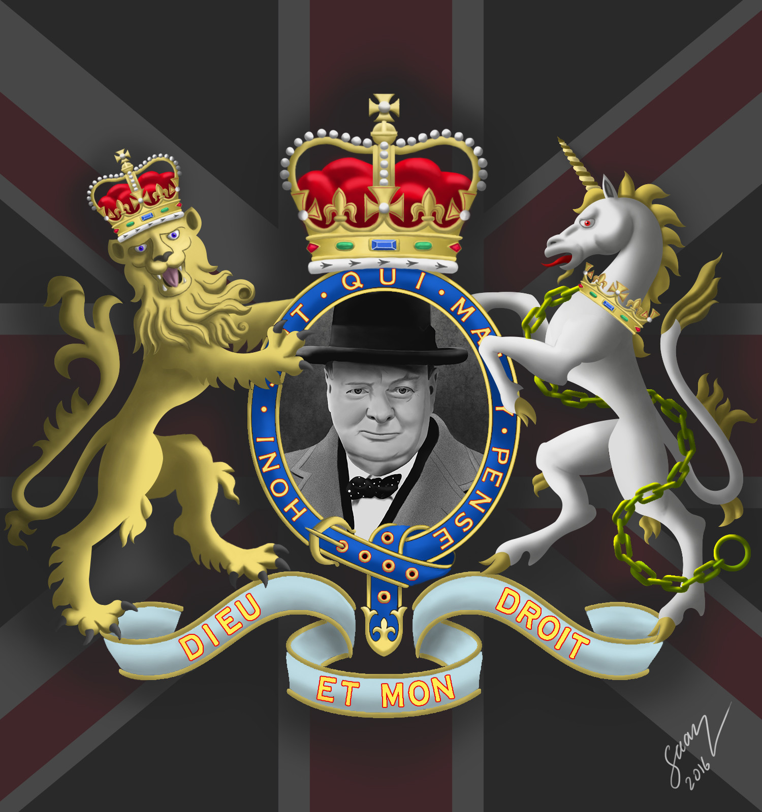 ArtStation - Winston Churchill