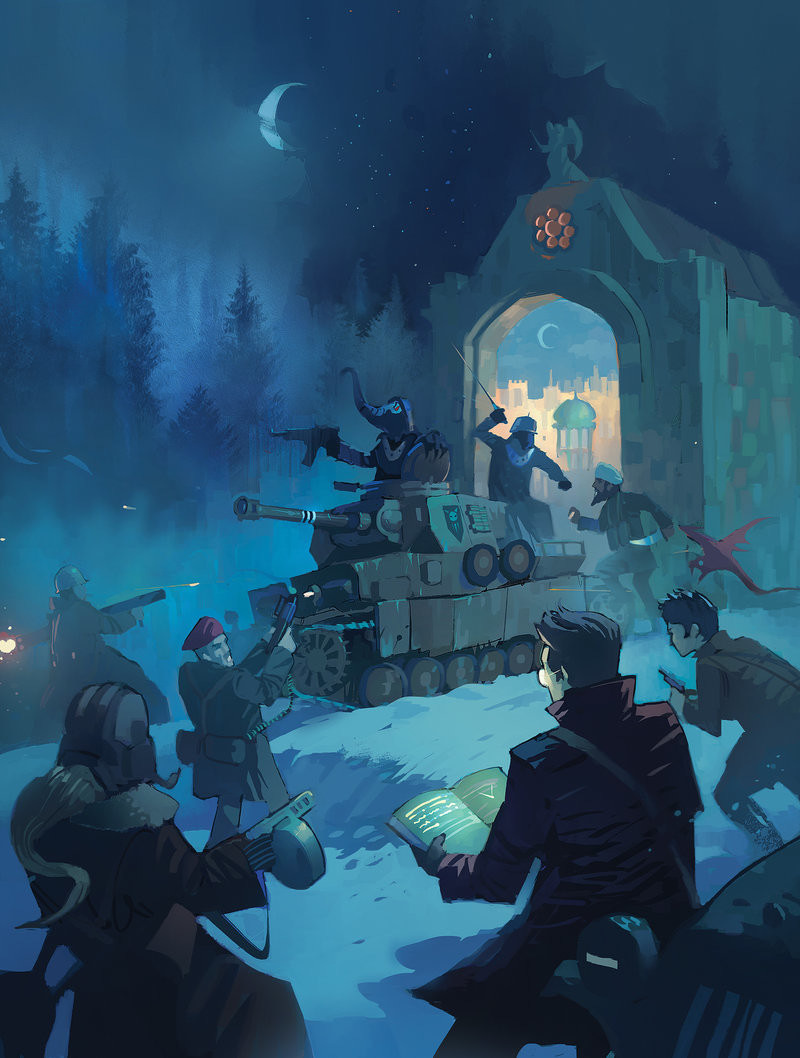 ArtStation - Achtung!Cthulhu Investigators