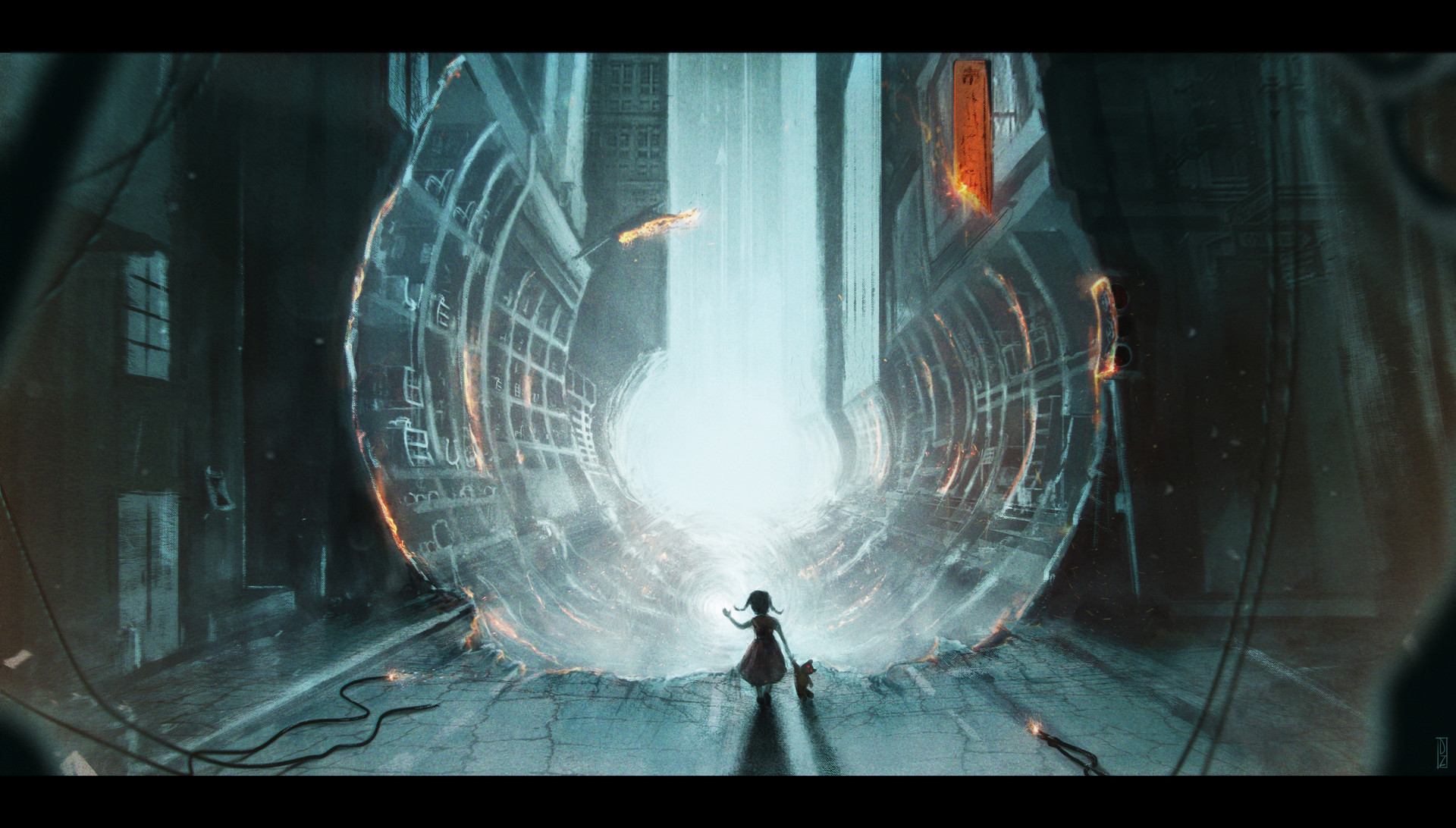 ArtStation - City of one child