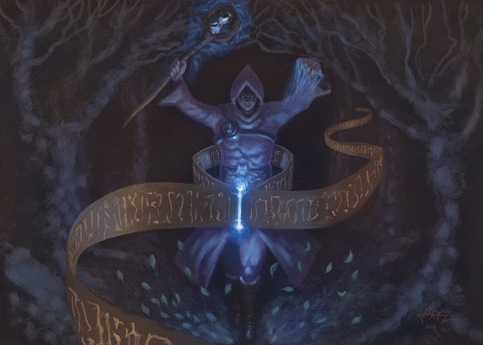 ArtStation - Time-bending Wizard