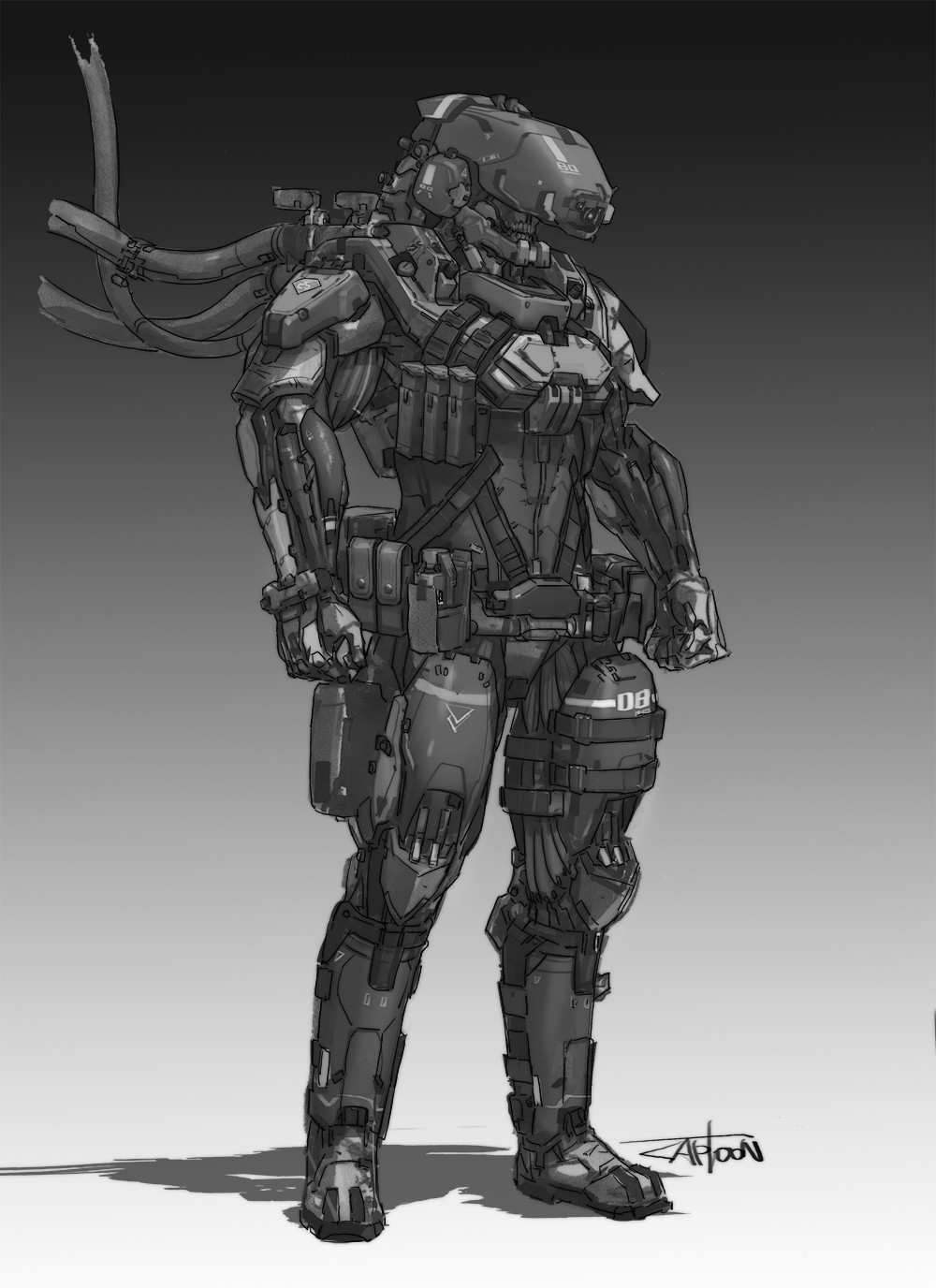 ArtStation - AI Soldier