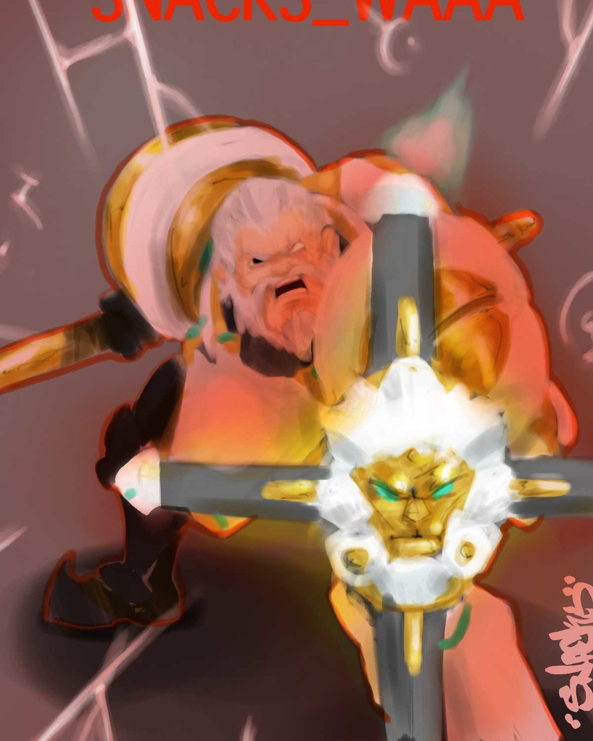 Eddie Snacks - I am your shield!