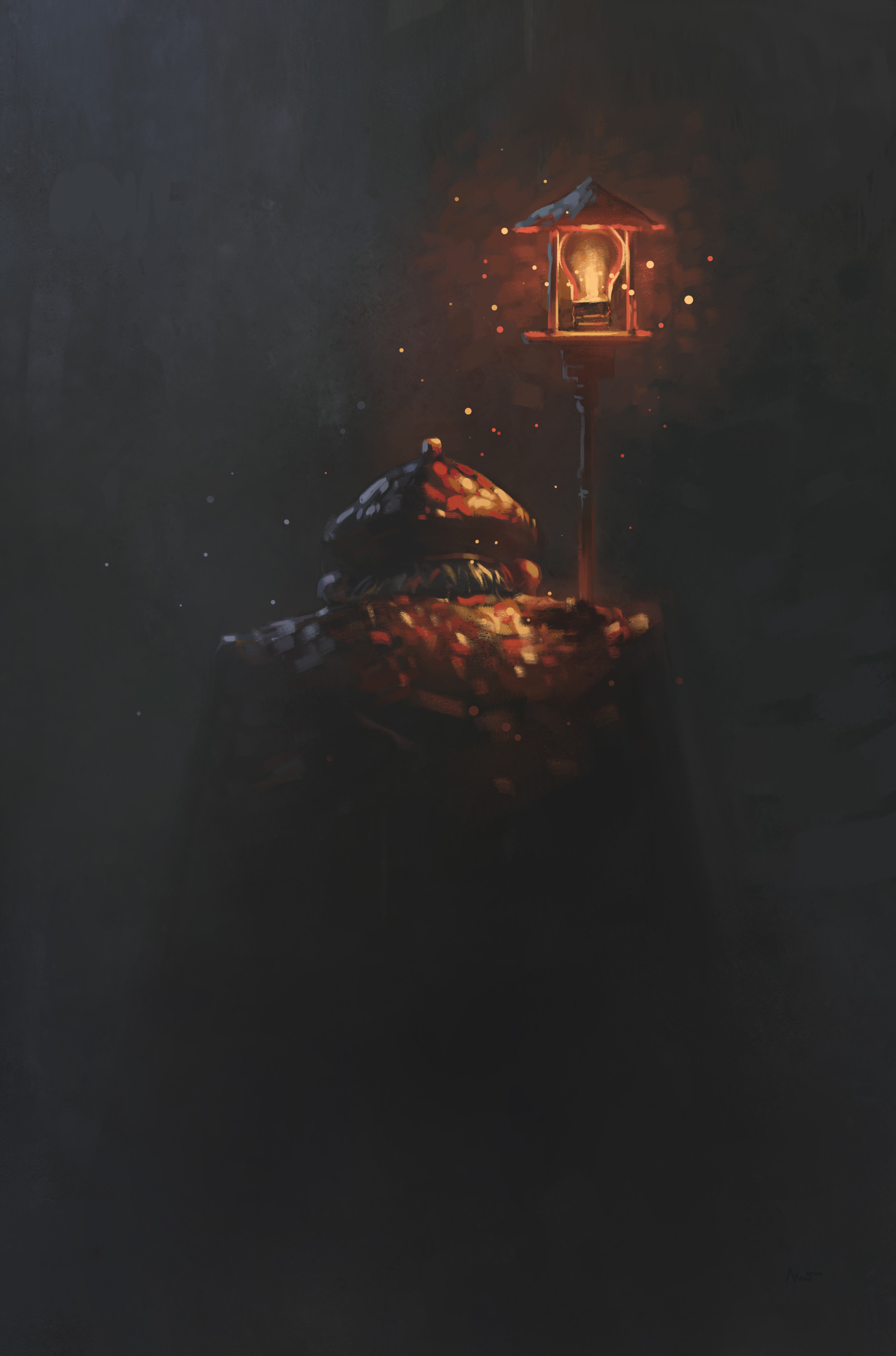 ArtStation - The Man and the Light