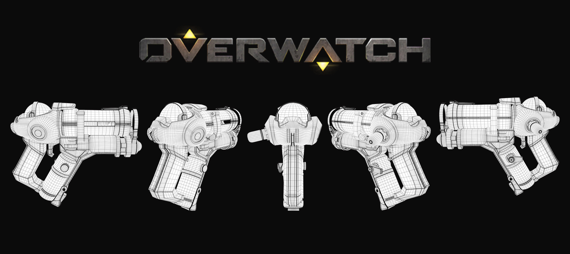 Albert Martín - Overwatch Fanart: Mei Gun