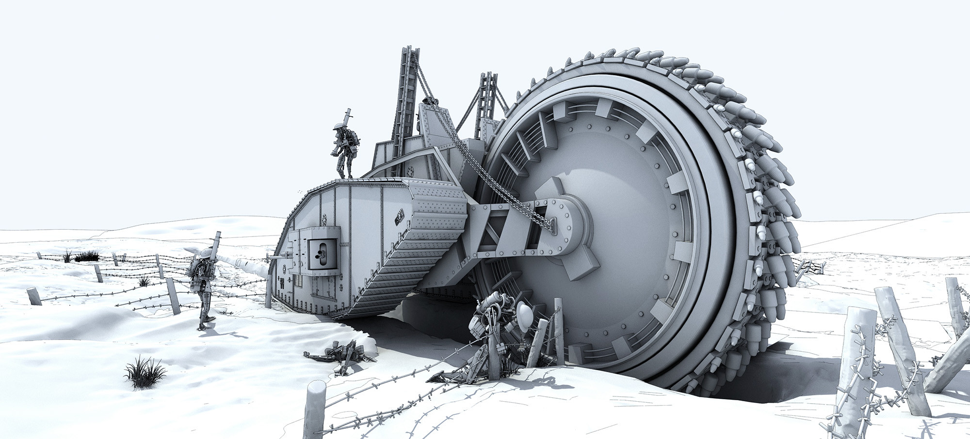 Rob Watkins - WW1 Trench Cutter